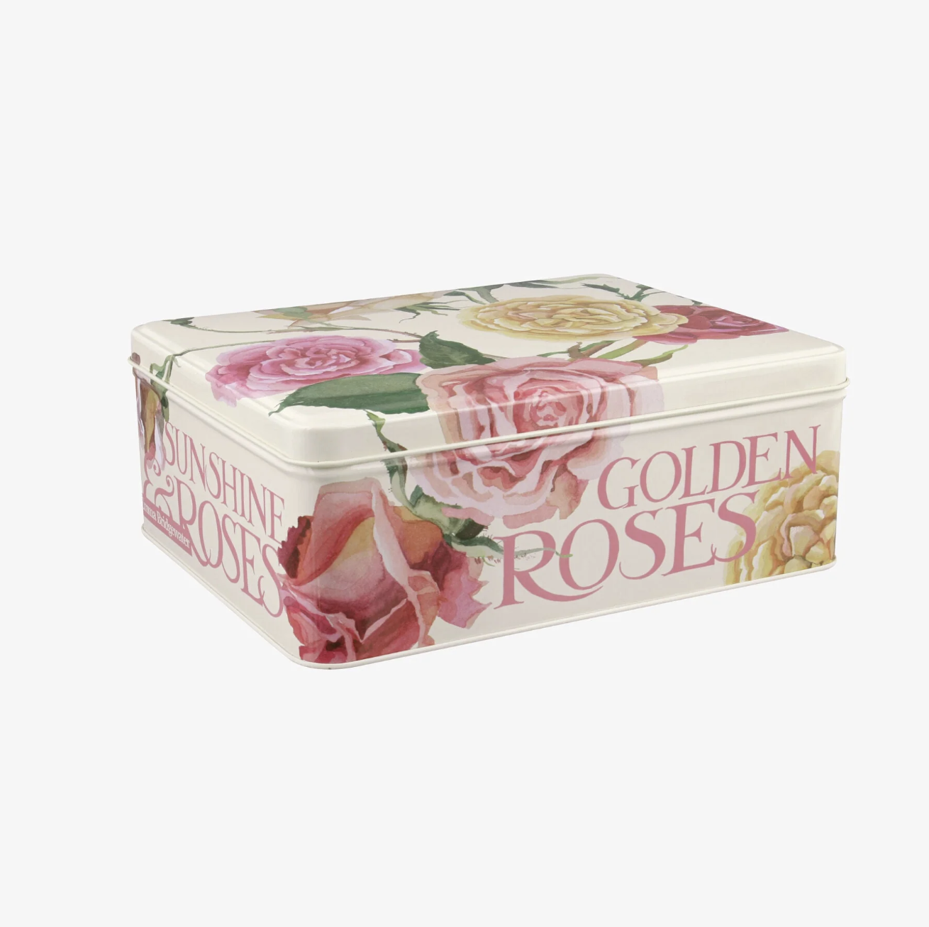 Emma Bridgewater Roses All my Life Rectangular Tin – Wells Trading Company