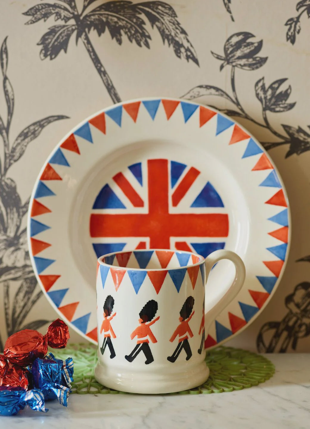 Emma Bridgewater Union Jack 8 1/2" Plate – Wells Trading Company