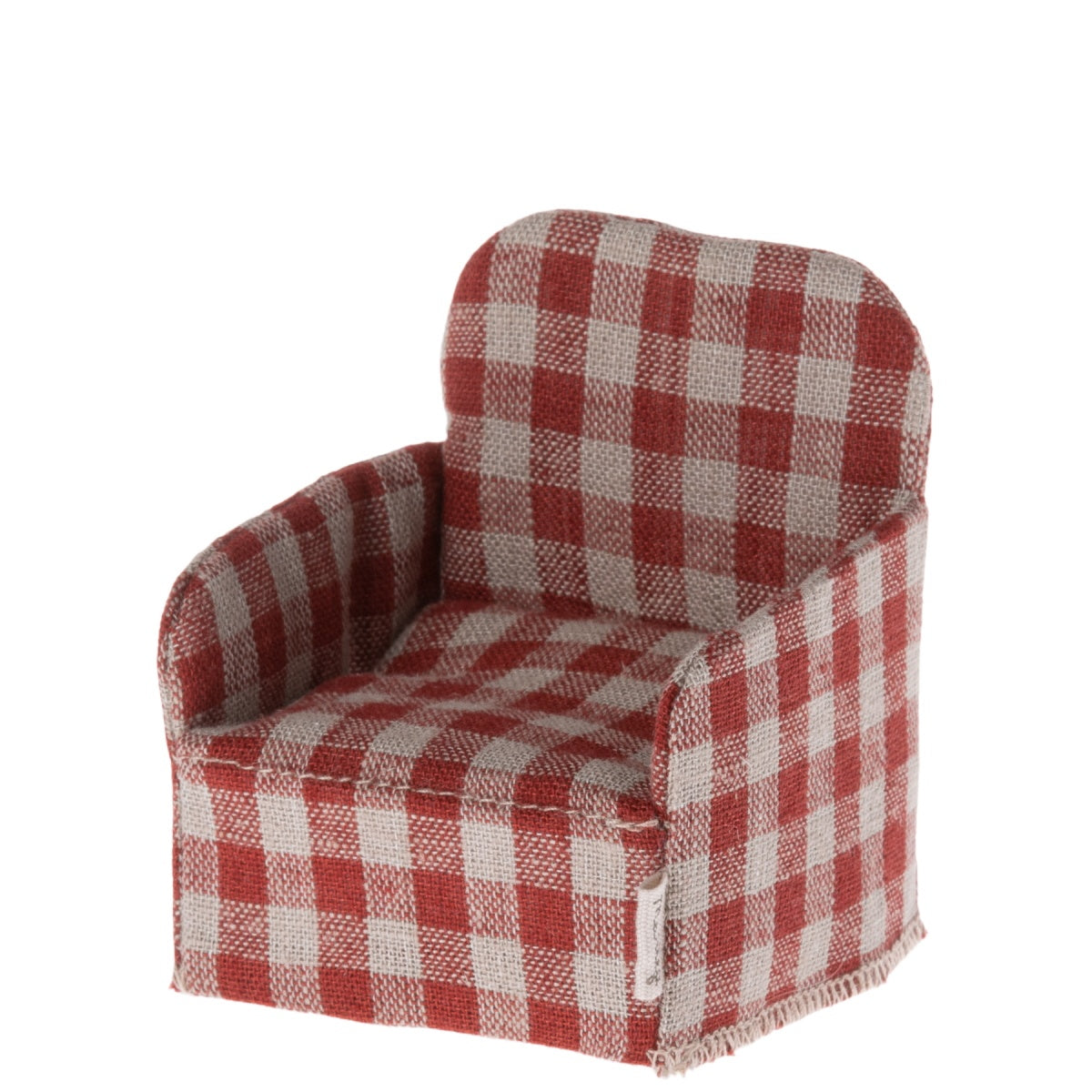 Maileg Red Check Armchair – Wells Trading Company